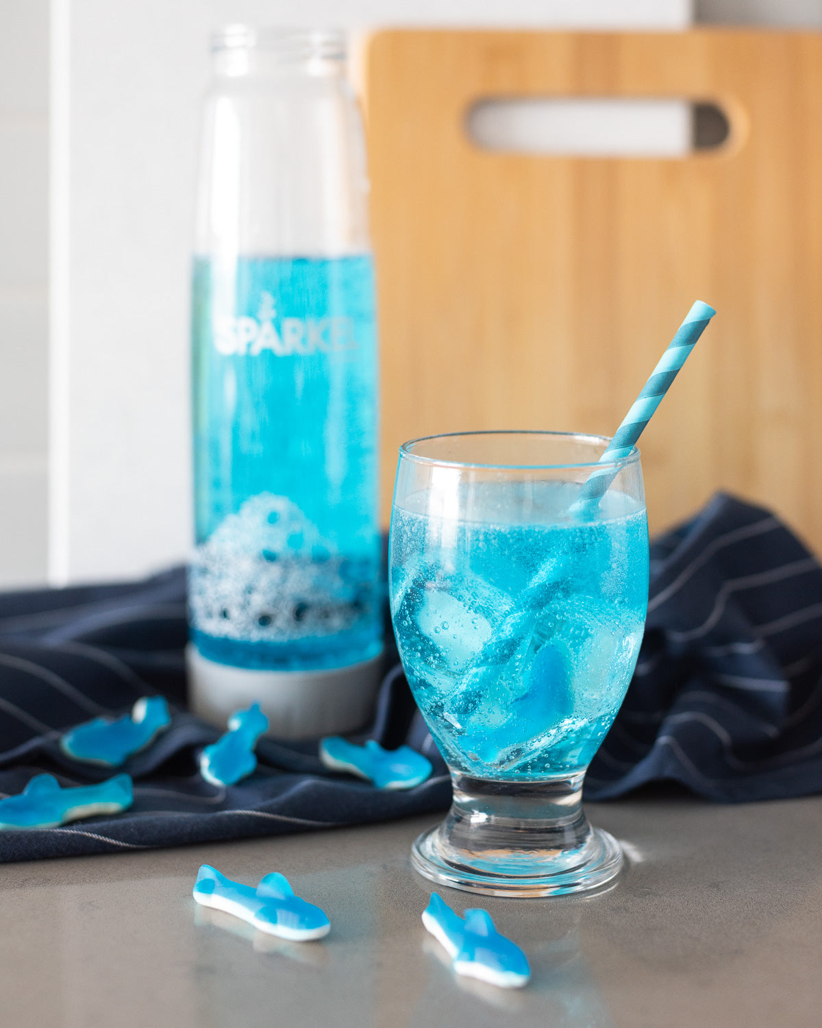 Fizzy Blue Shark Punch – Sparkel