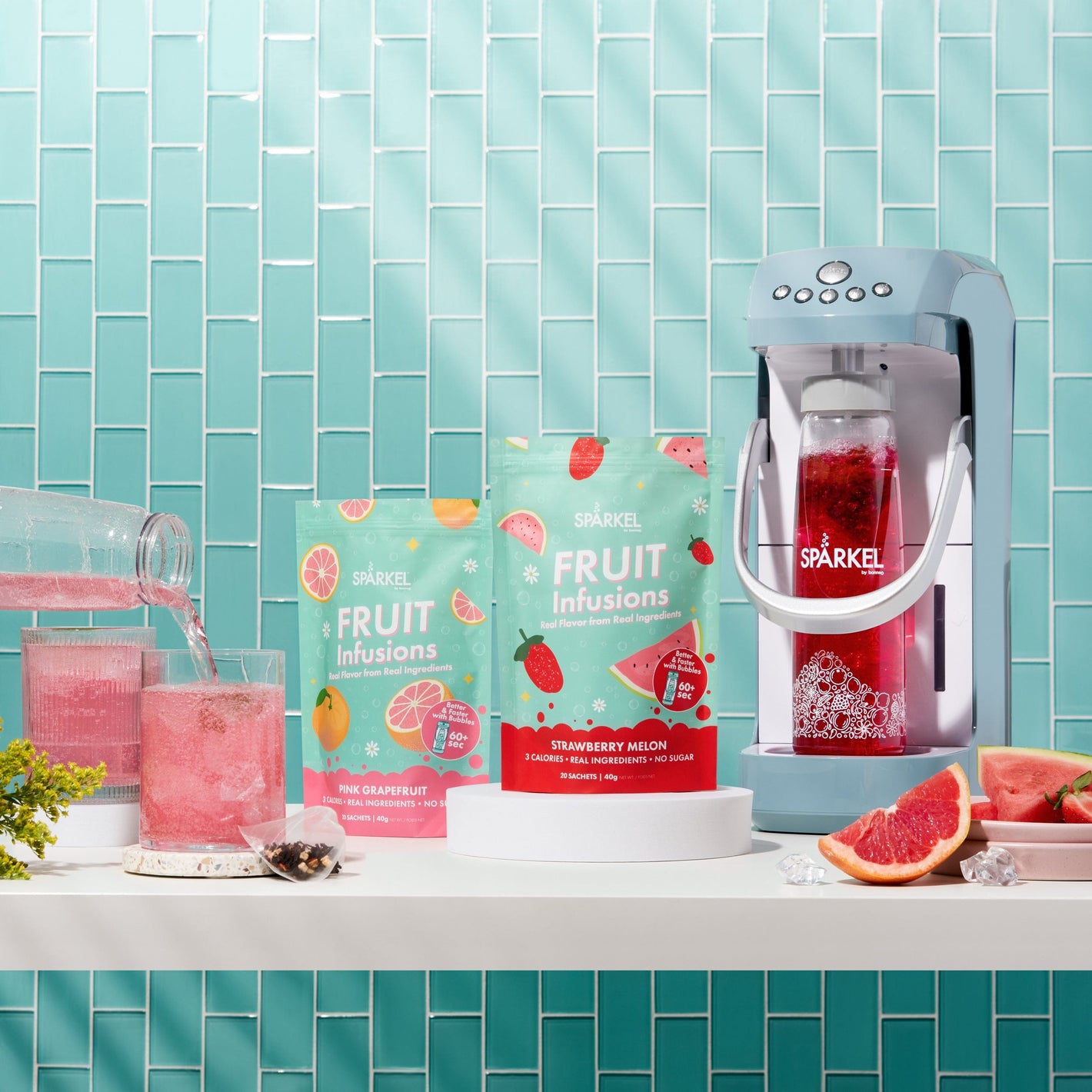 Shop Sparkling Water Machines & Carbonator Refills | Spärkel – Spärkel ...